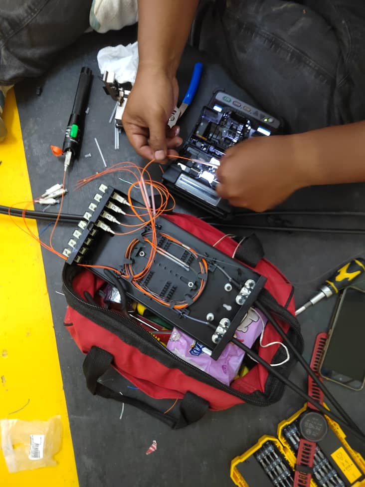 Optical Fiber Splicing – nextgmatrix engineering
